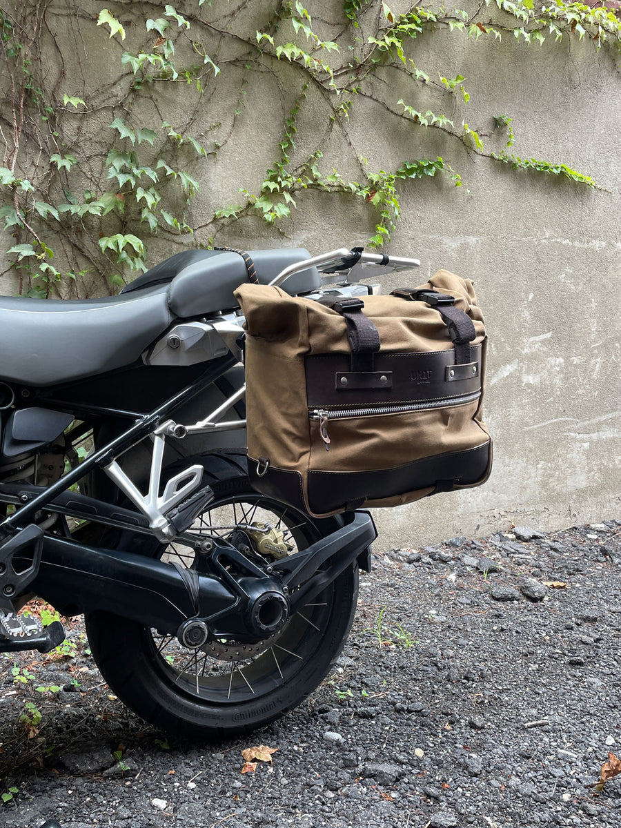 UNIT Garage ATLAS series Canvas Pannier - Mondo (40-50L) – Union Garage