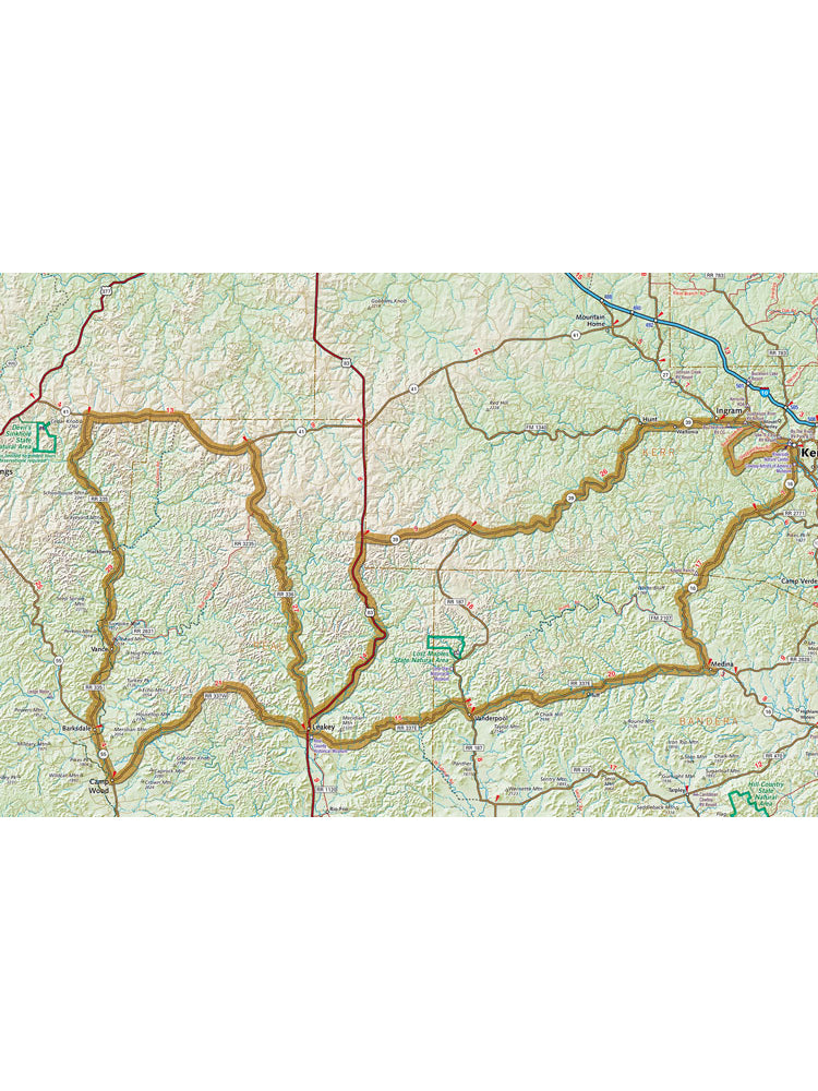 Butler Texas Hill Country/Big Bend NP G1 Map – Union Garage